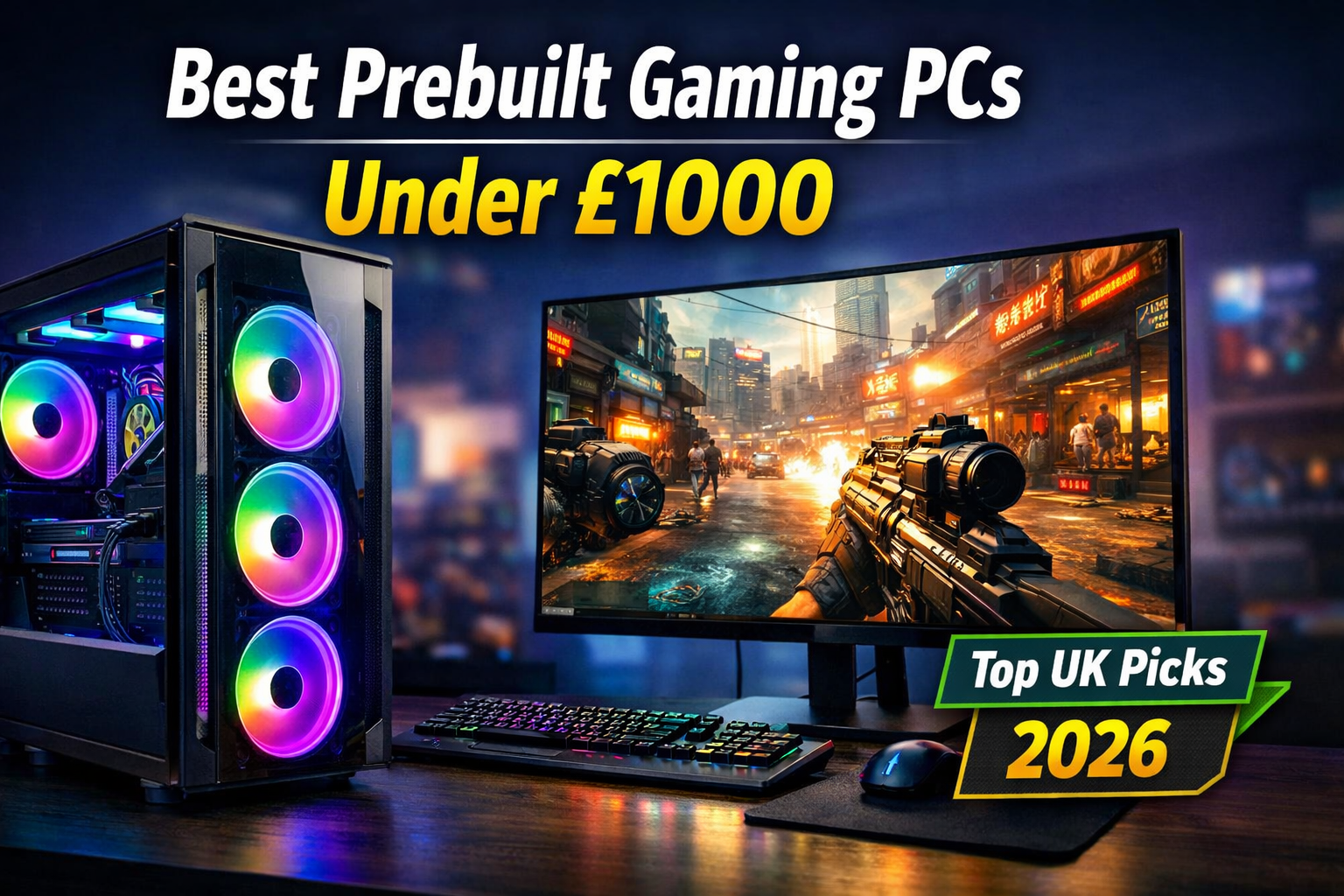 Best Prebuilt Gaming PC Under £1000 Right Now | Top Picks & Deals ...