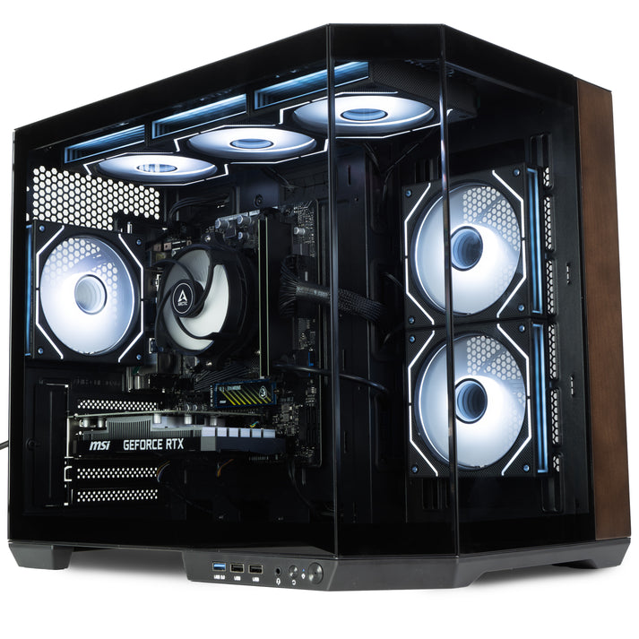 IONZ Desktop Gaming PC, AMD Ryzen 5 5500, RTX 3050 6GB Graphics Card ...
