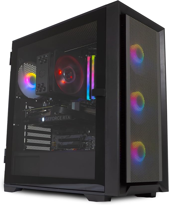 Ionz Gaming PC - Desktop Computer, AMD Ryzen 7 5800X CPU, NVIDIA RTX 5 ...